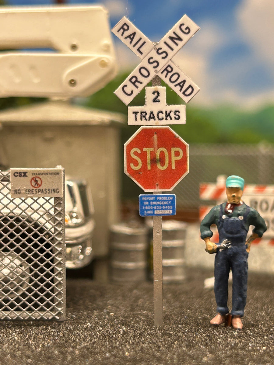 Custom made sign with 4 signs| ScaleSigns.com