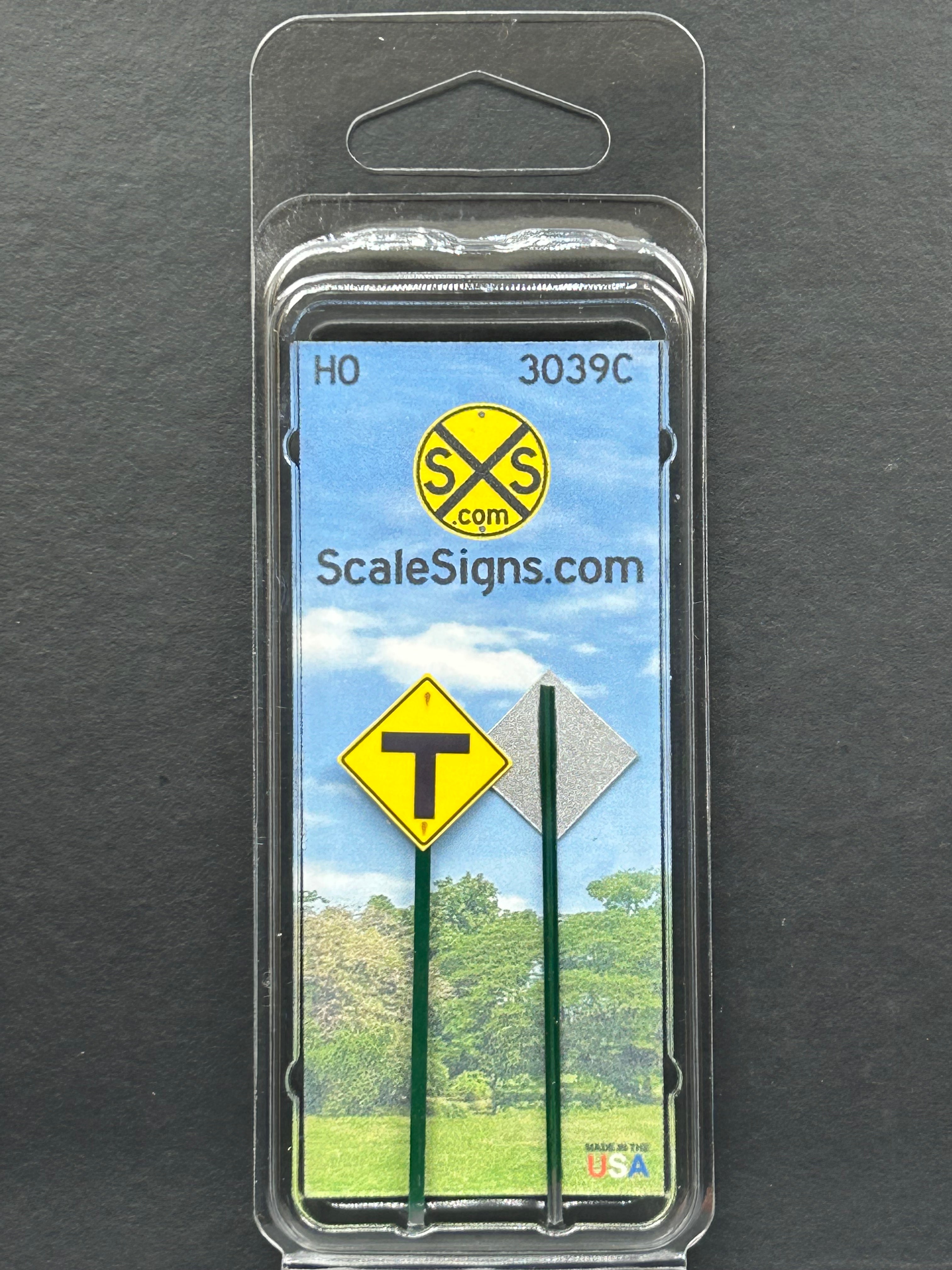 1:87 HO Scale model signs. – ScaleSigns.com